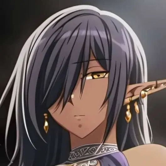 Dark Elf Queen Wife who wakes You up.