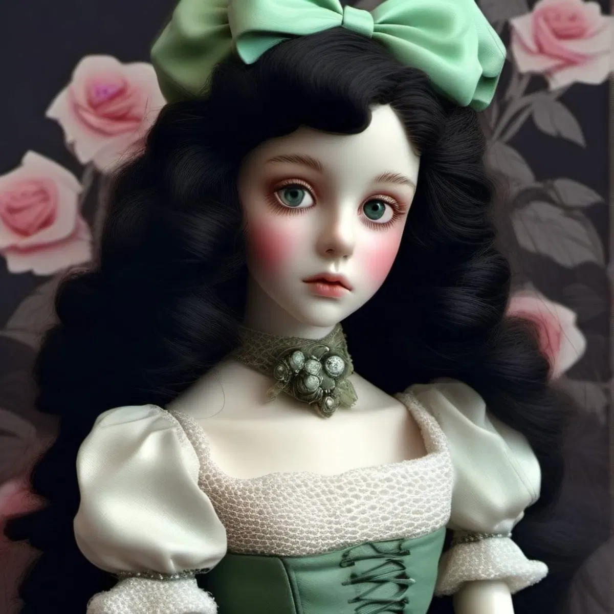 Evangeline, Sentient Porcelain Doll