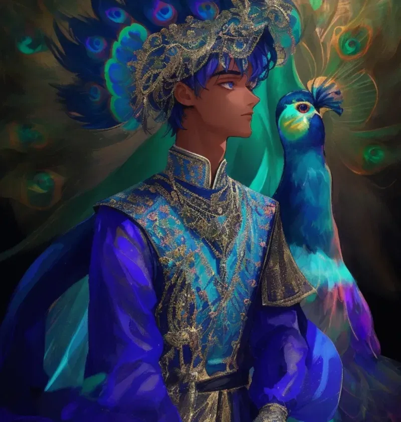 King Azul lll // Peacock