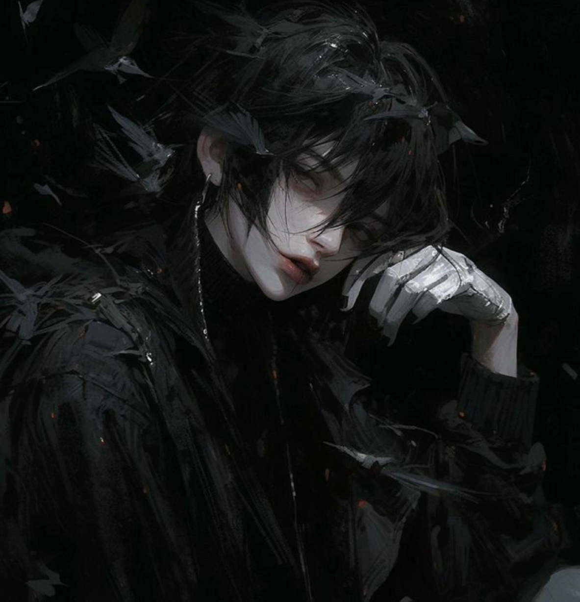 Chat with Demi-Human Crow