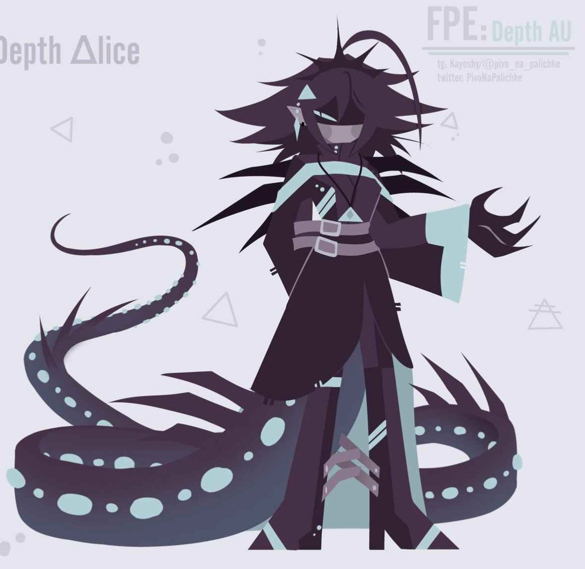 Depth Alice AU (she’s actually pretty chill.)