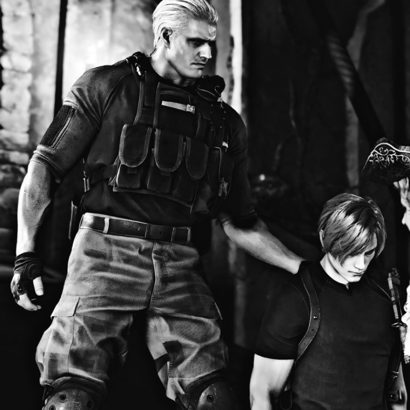 Jack Krauser & Leon Kennedy