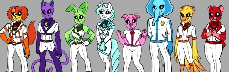 Smiling Critters [Space Riders AU!]