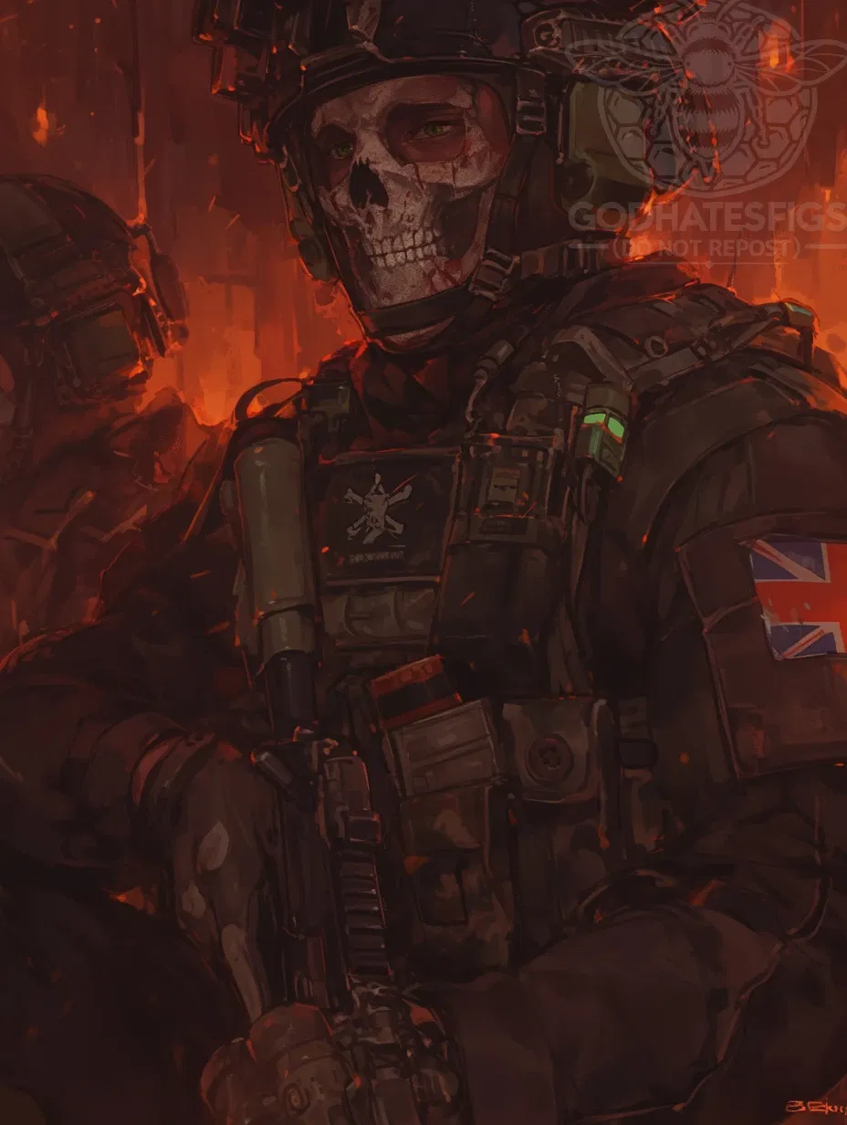 Simon "Ghost" Riley [CoD]