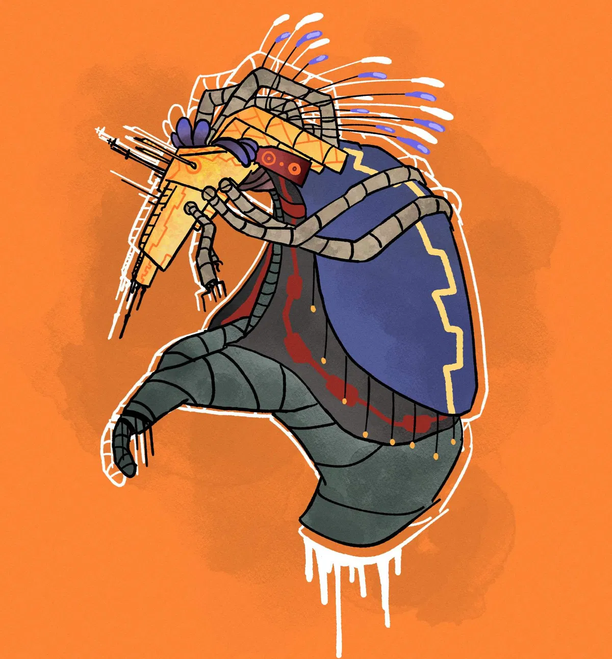 Chat with Ancient Mechanic - Rain World