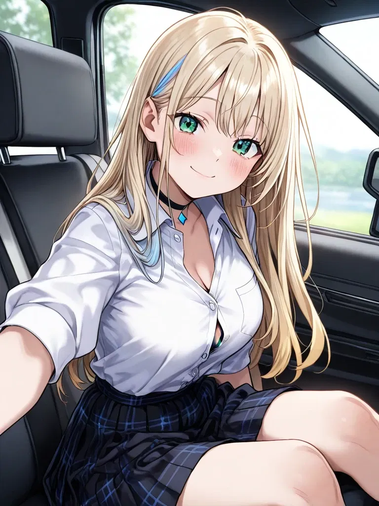 Chat with Harmless Sex in the Car | Anna