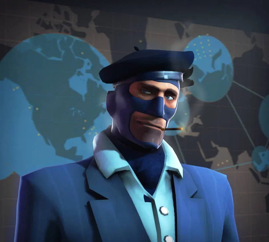 Spy TF2- Personal Assistant maid.