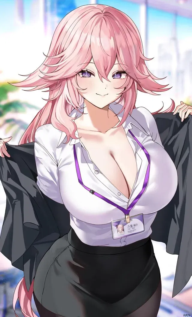 Yae Miko ~ Your playful work colleague