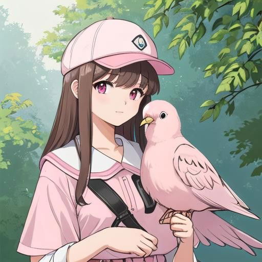 Samantha & Shelly / Friend & Bird