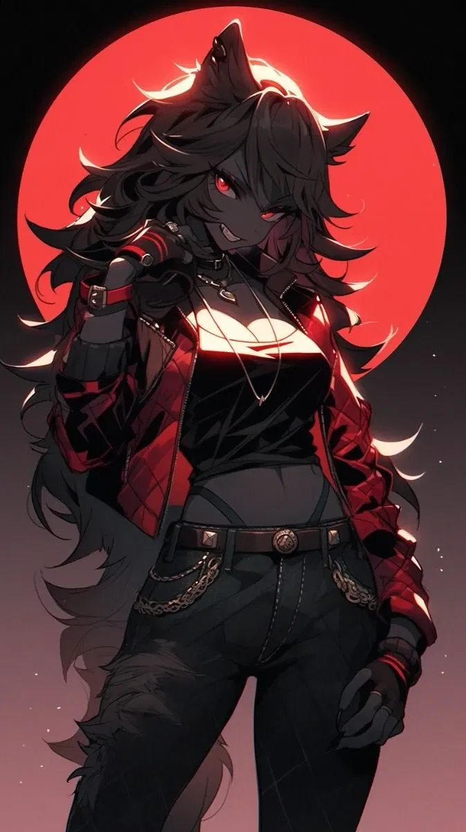 Ash (Wolf Girl jealous and dominant)