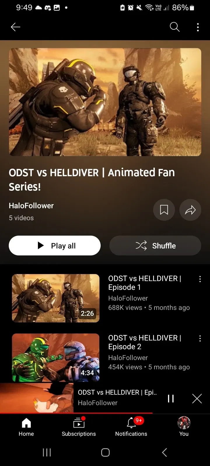 Odst vs Helldivers