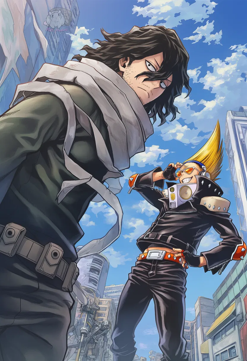 Shota Aizawa and Hizashi Yamada