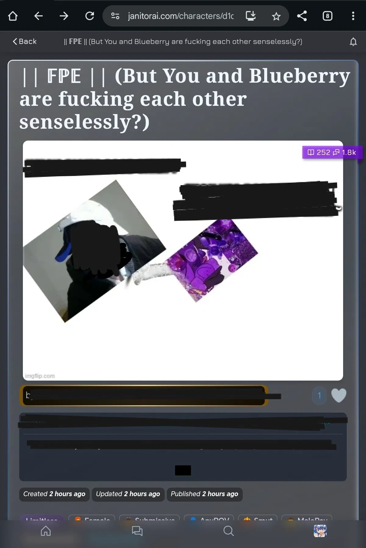 look at this bozo💔🥀