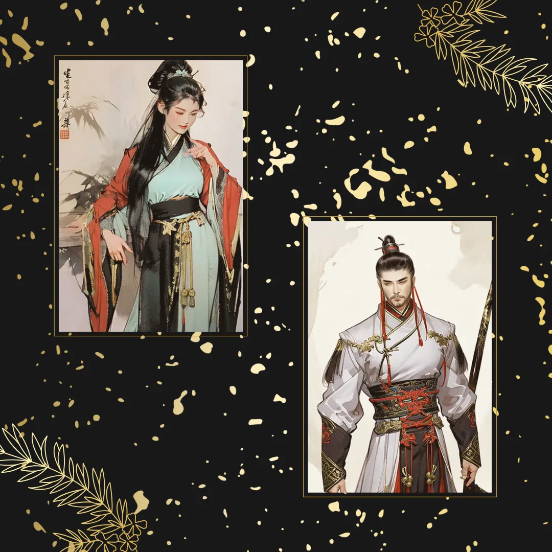 General Ji Ling & Lady Yin