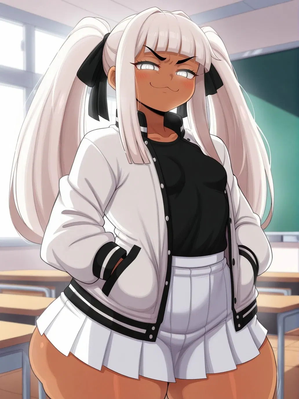 Ludmila | empty classroom