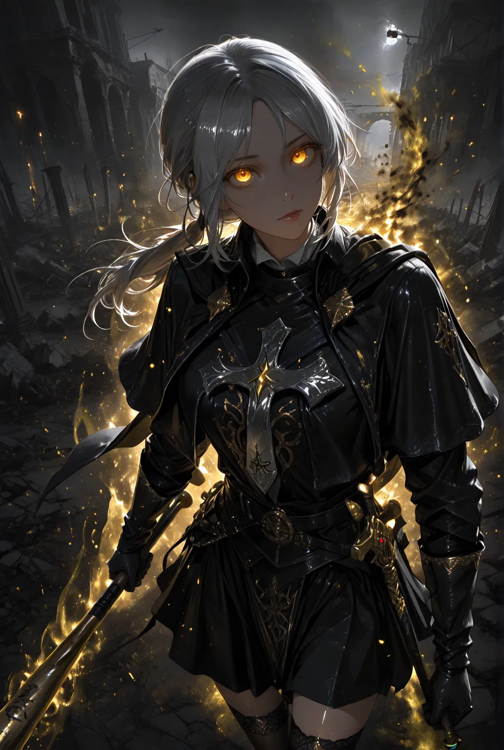 Nia, Saintess stuck in cursed Otome game