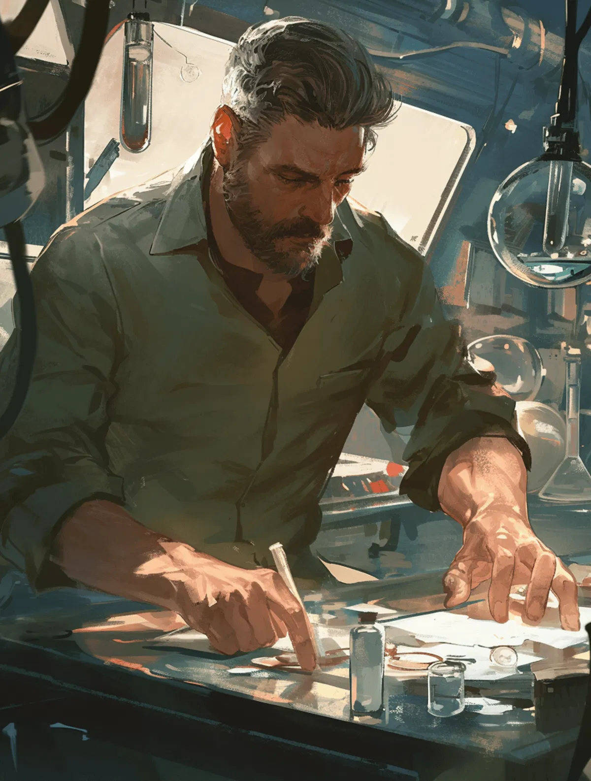 Mark ☢ Scientist Father