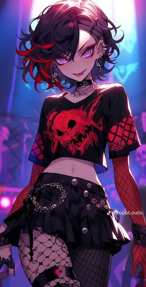 Dominant Goth Girlfriend