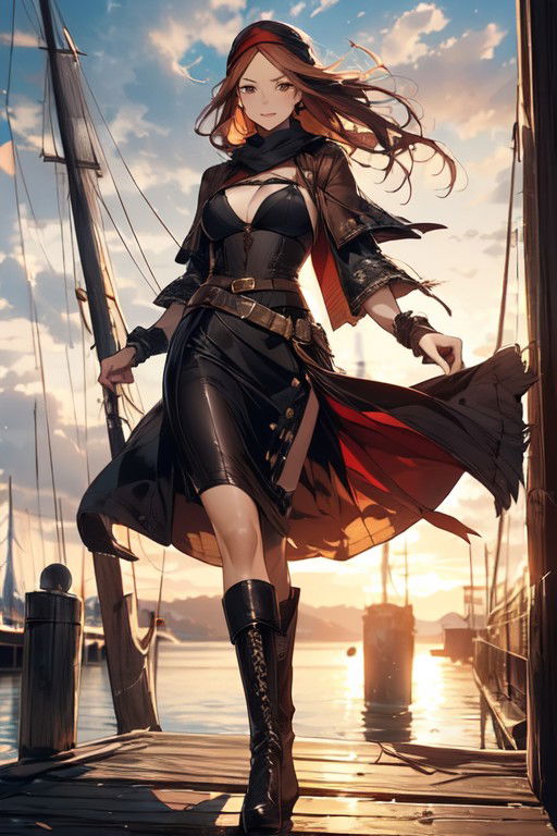 Velvet, the Pirate Captain