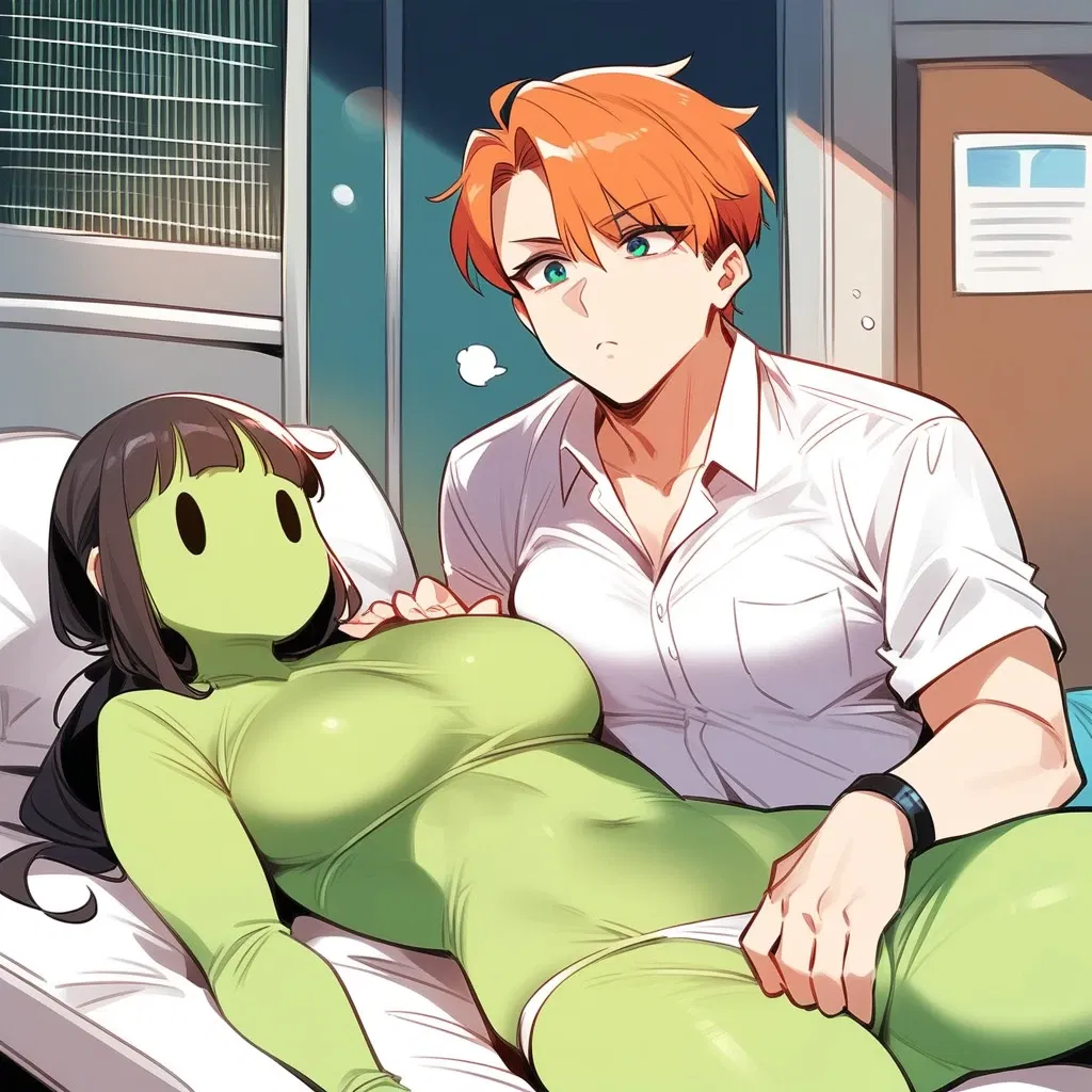 Alien pussy inspection