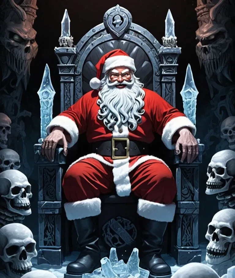 Santa Claus kidnapped you