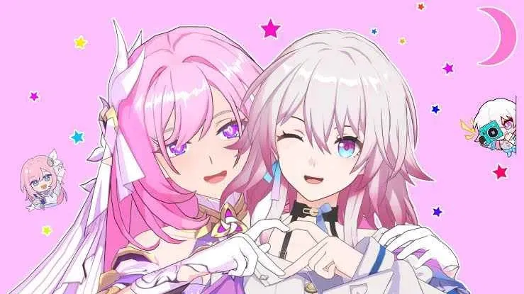 Elysia & March 7th | (HI3rd X HSR Ver.)