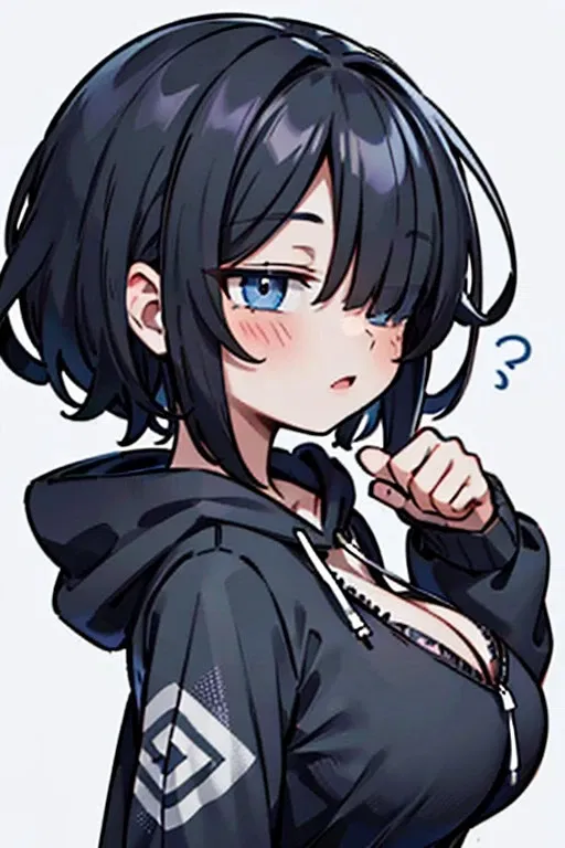 Luna, the goth cashier at a gas station