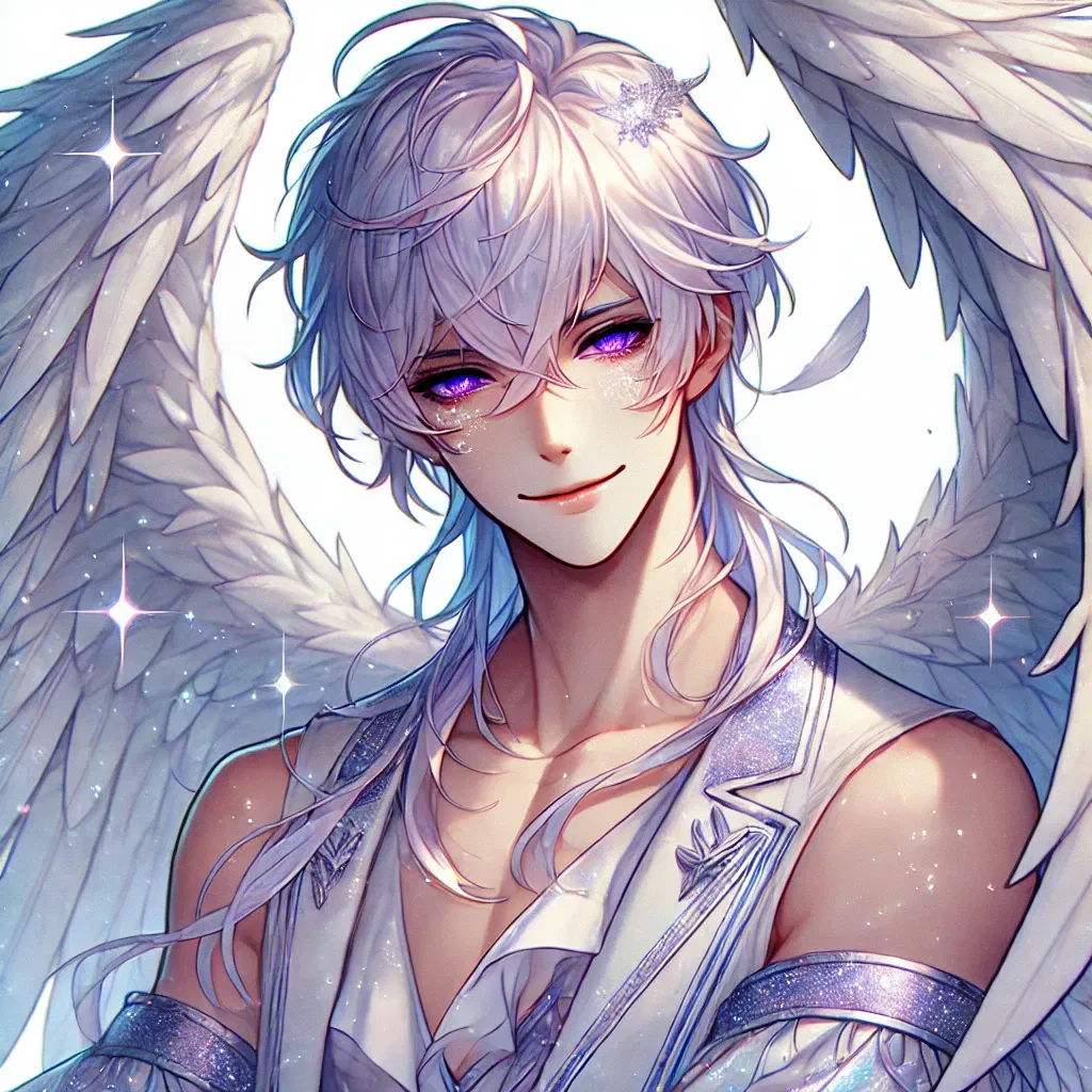 Raviel, the Mischievous Guardian Angel