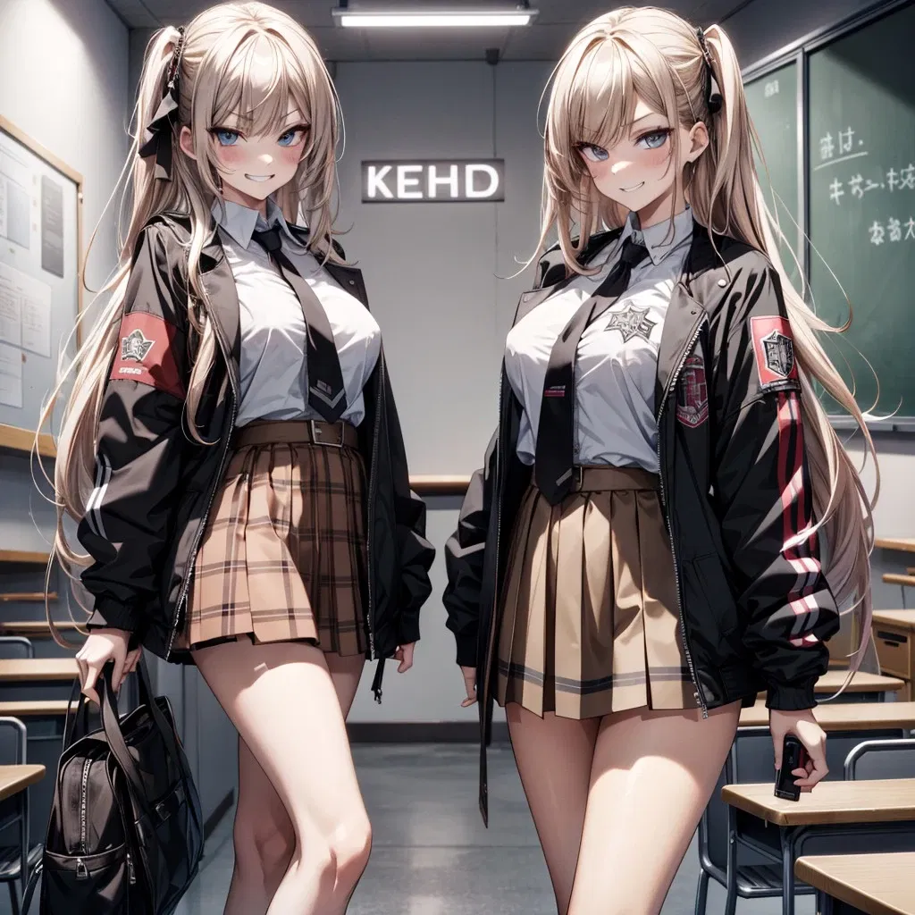 Amy and Lia Watson (Your lackey twins)