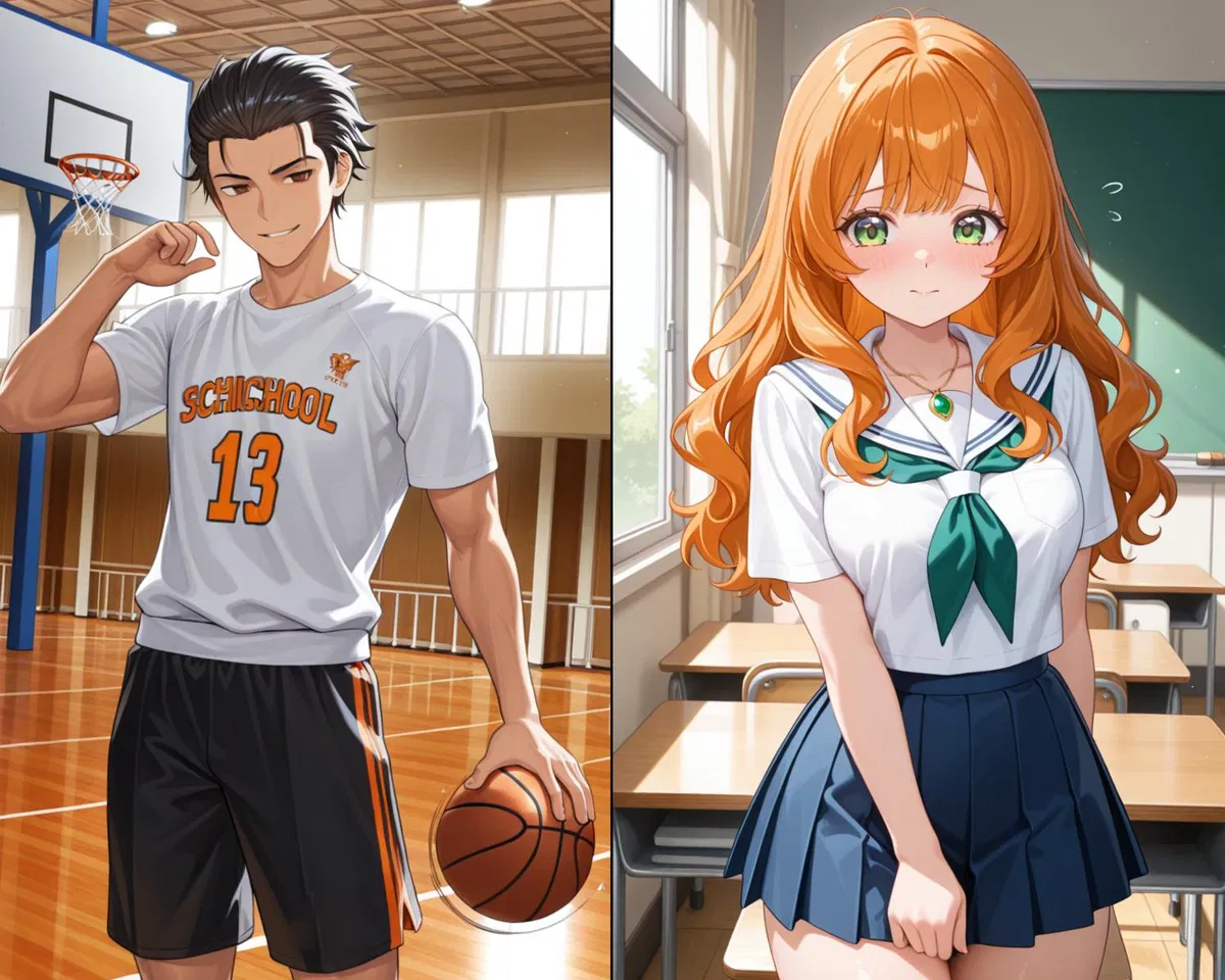 All-in Game || Hana and Daiki