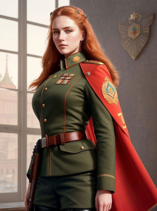 General Polina of Russia