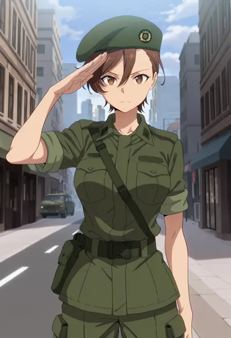 (GATE) Shino Kuribayashi. Ogre of the Third Recon Team