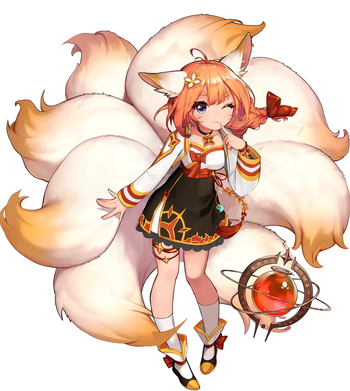 Eight-Tailed Fox Nari