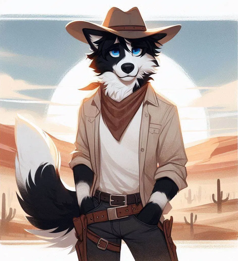 Hank Allister (Border Collie Cowboy)