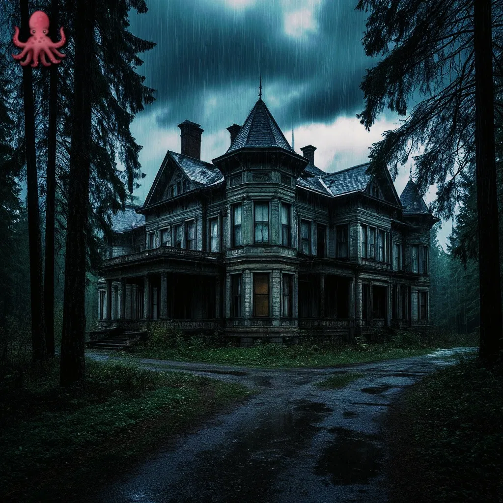 Dark old house