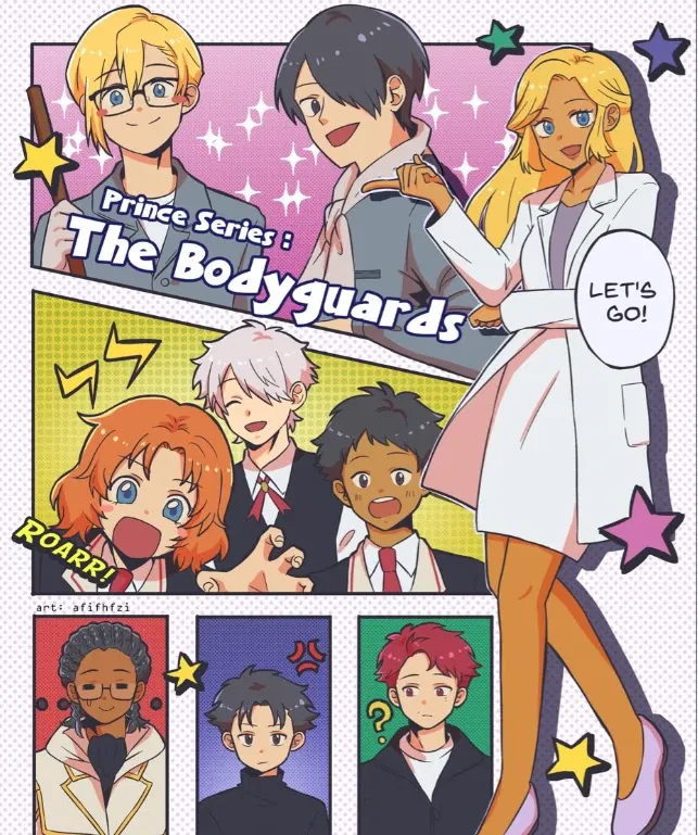 PRINCE SERIES:THE BODYGUARDS~S&B AU