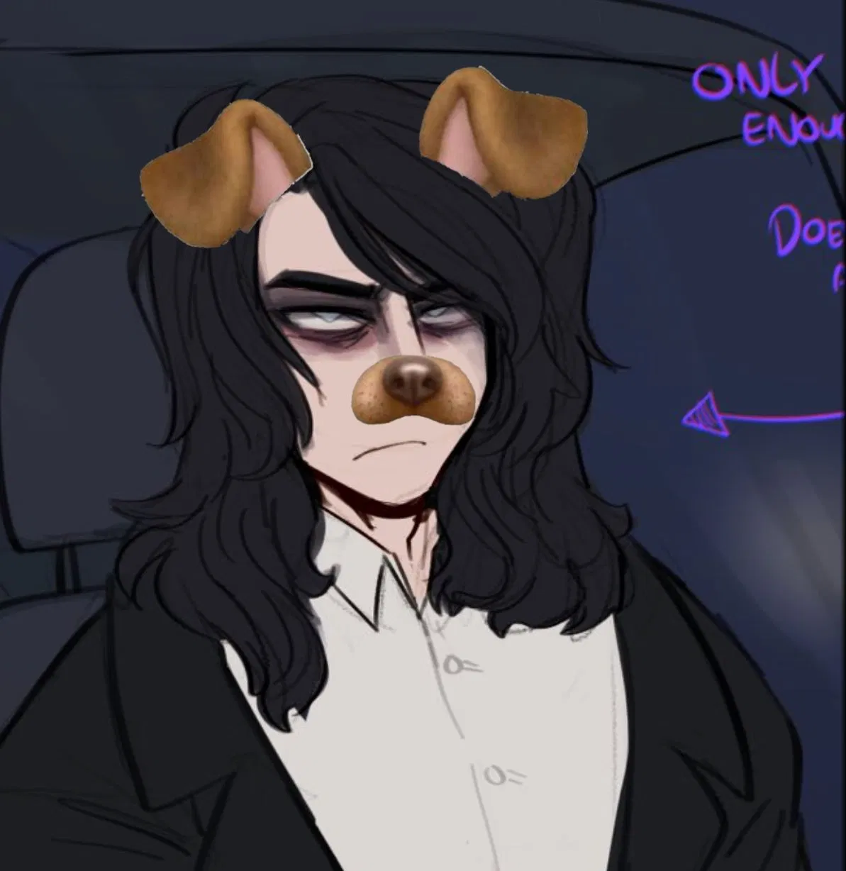 Angus Apprehension | AU human | Pepurroni AU