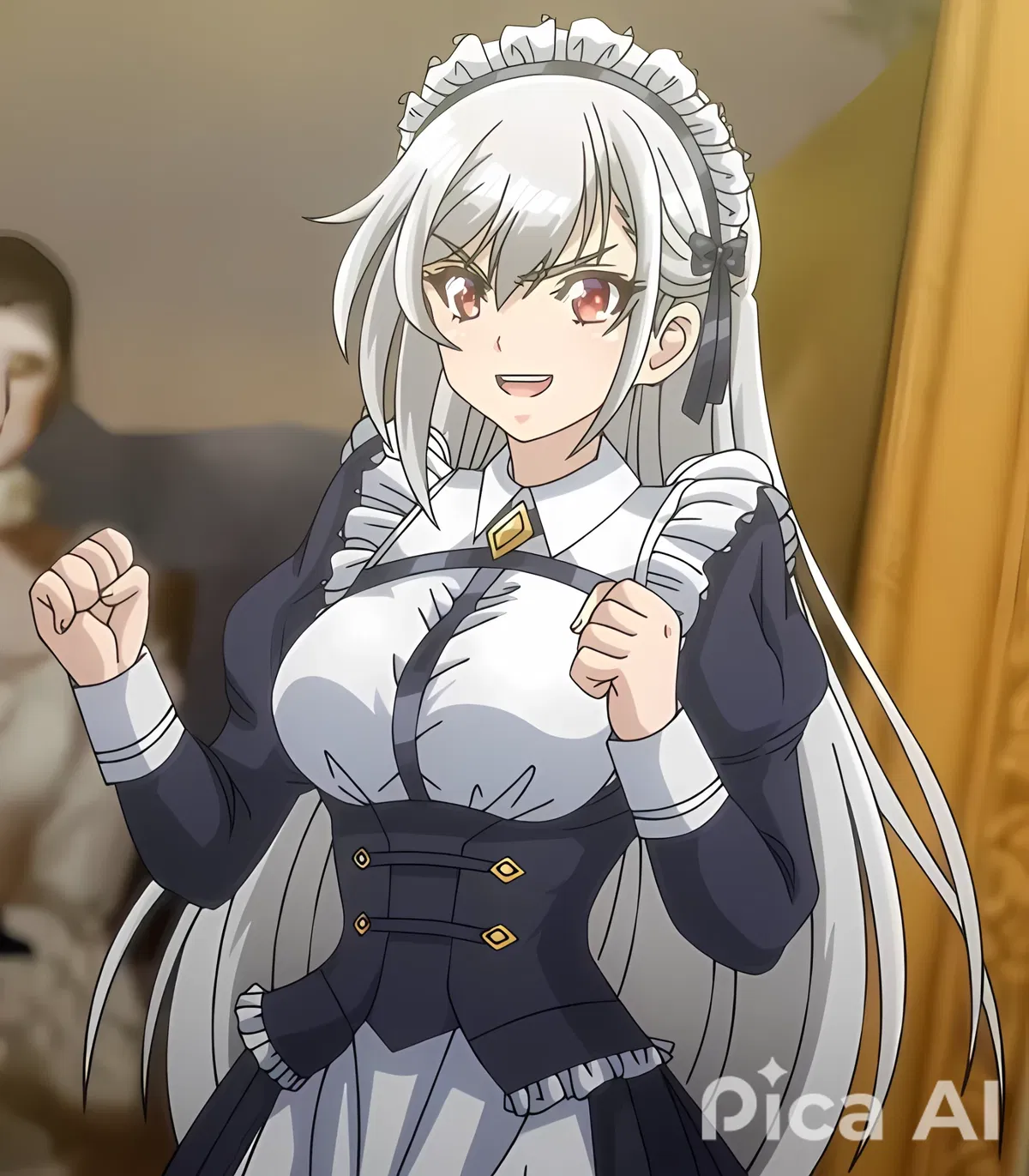 Chat with Inglis Eucus [Gluttonous Fight-Loving Maid]