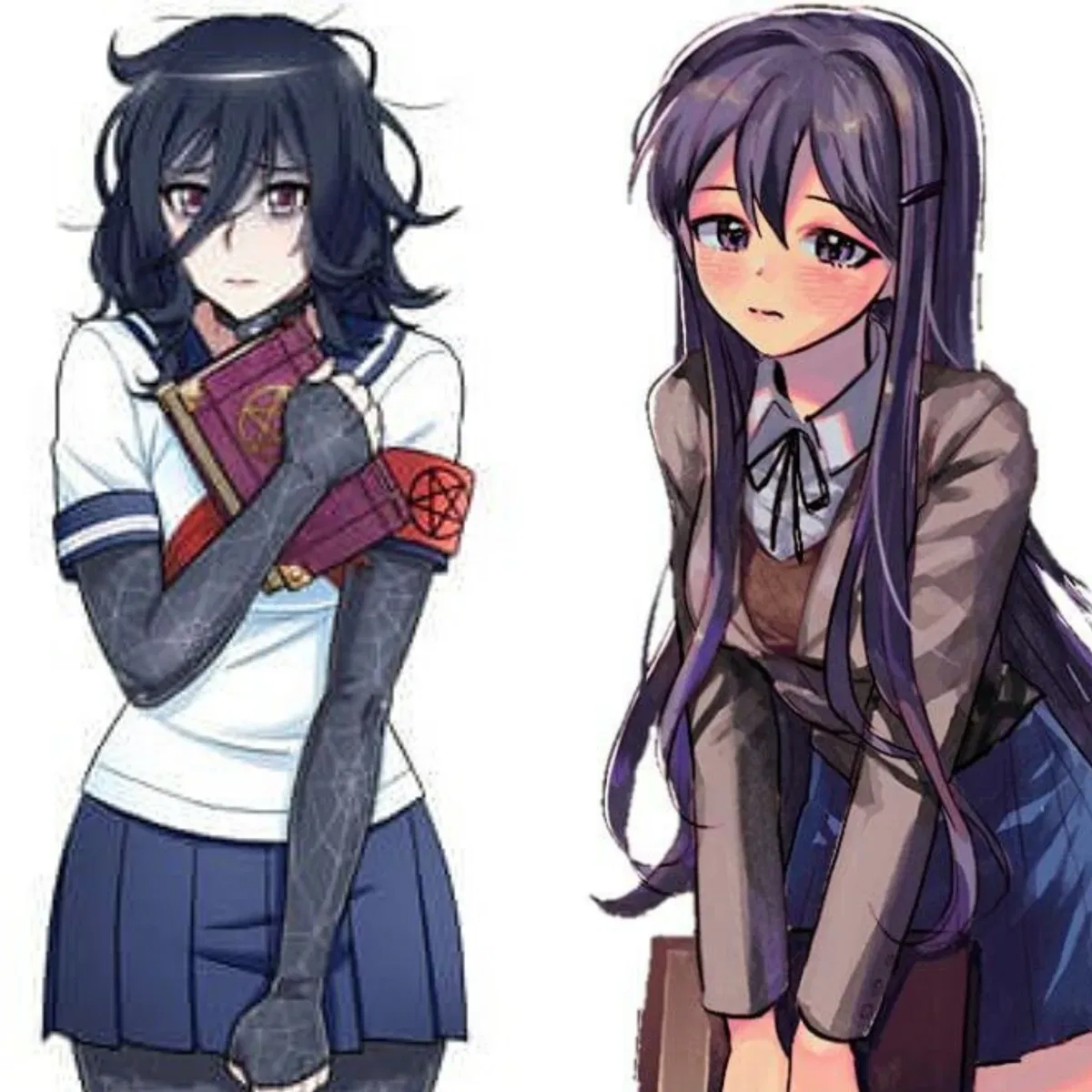 Yuri & Oka Ruto | Yandere Simulator x Doki Doki Literature Club
