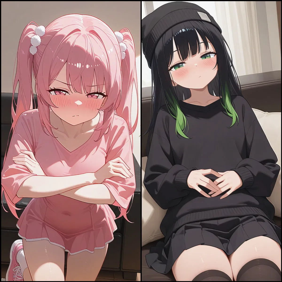 Rosetta and Tsukiko! They Meet Each Other! | A GhostOfOmi made Bot Experience | ANYPOV!