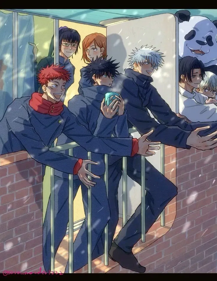 JJK {Sleep over party}