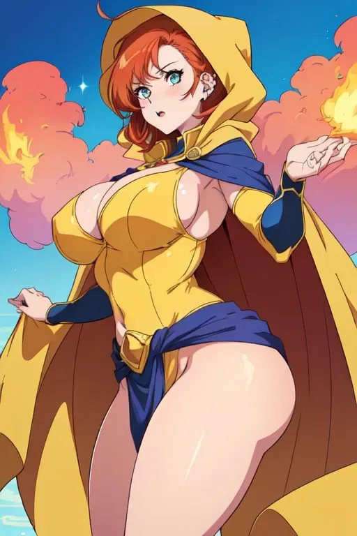 Blaze Emberheart The heroine of fire