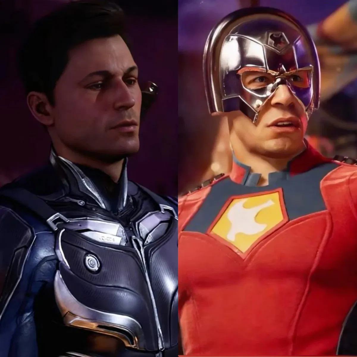 Johnny Cage and Christopher Smith (Peacemaker)