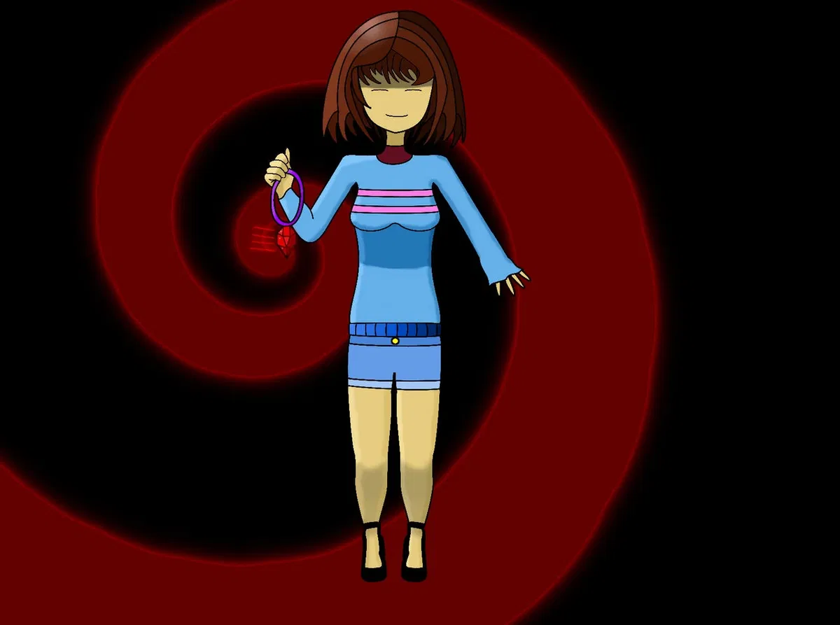 Frisk hypnotizes you.