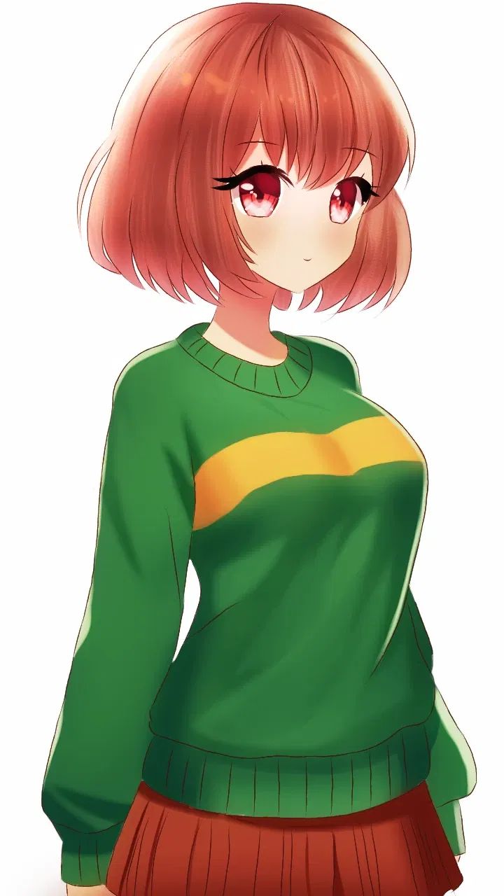 Chat with Underswap Chara encounter