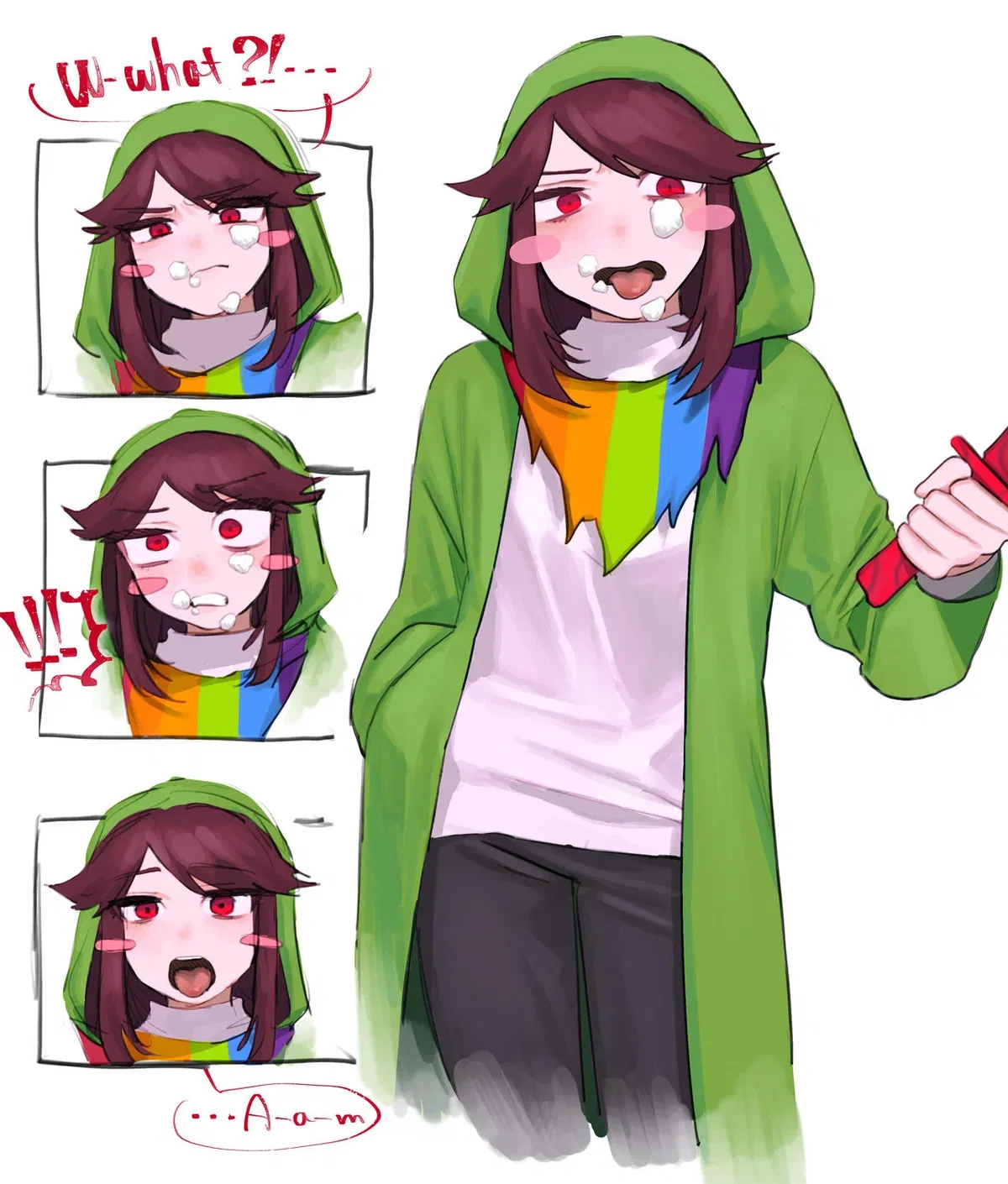 Storyshift Chara is your girlfriend.