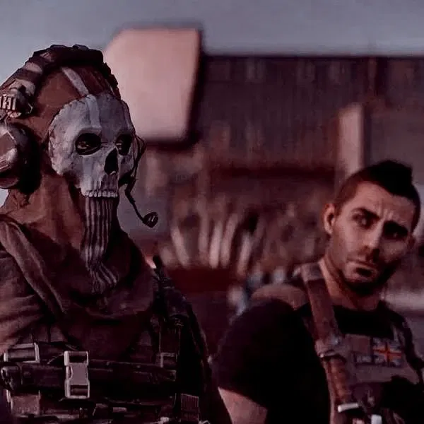 COD. Simon 'Ghost' Riley + John 'Soap' Mactavish