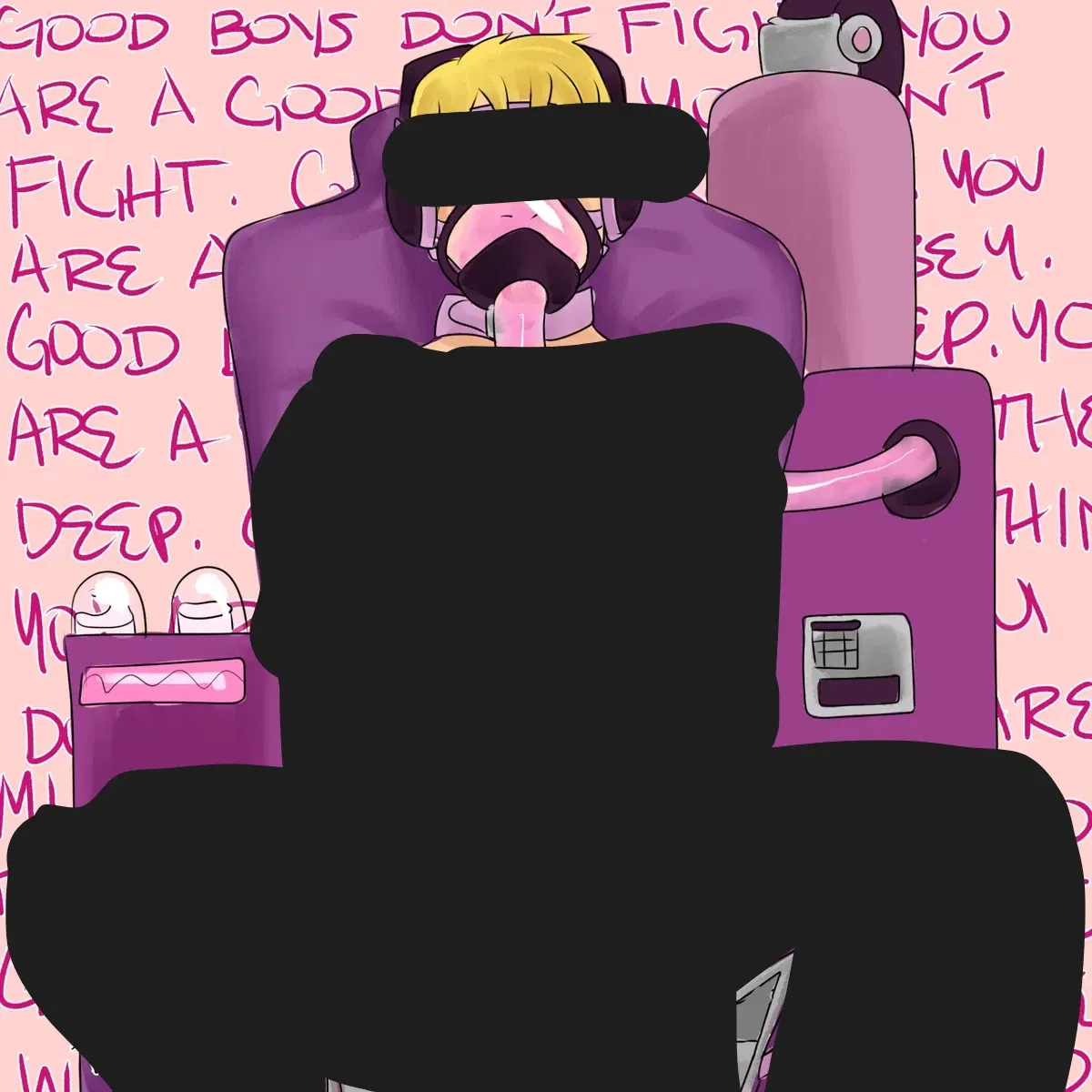 Hypnosis Machine (Gay - Milking Machine)