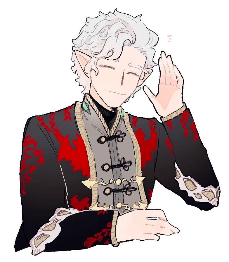 Your grumpy vampire boyfriend Astarion