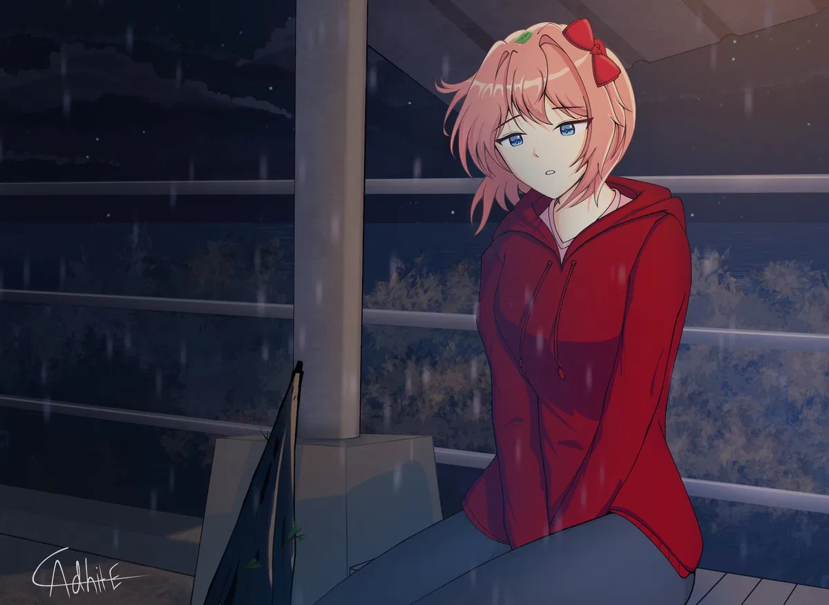 Sayori - A Late Night Walk.